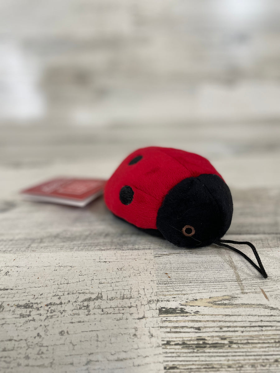 Fluff & Tuff Lady Bug Dog Toy