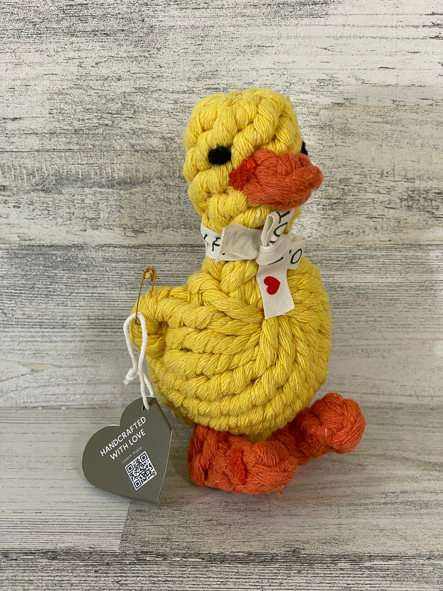 Knotty Pawz Duck Rope Toy