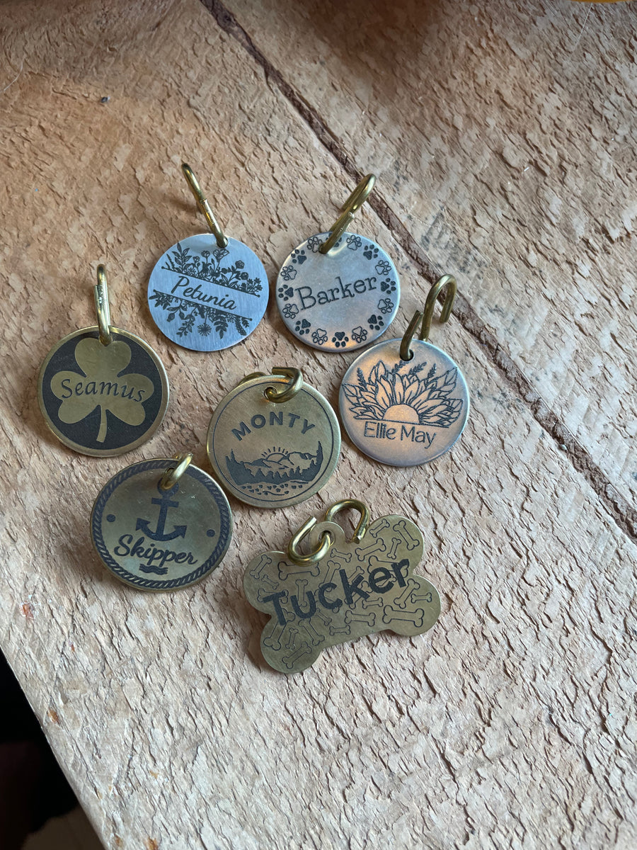 Custom ENGRAVED Pet ID Tag